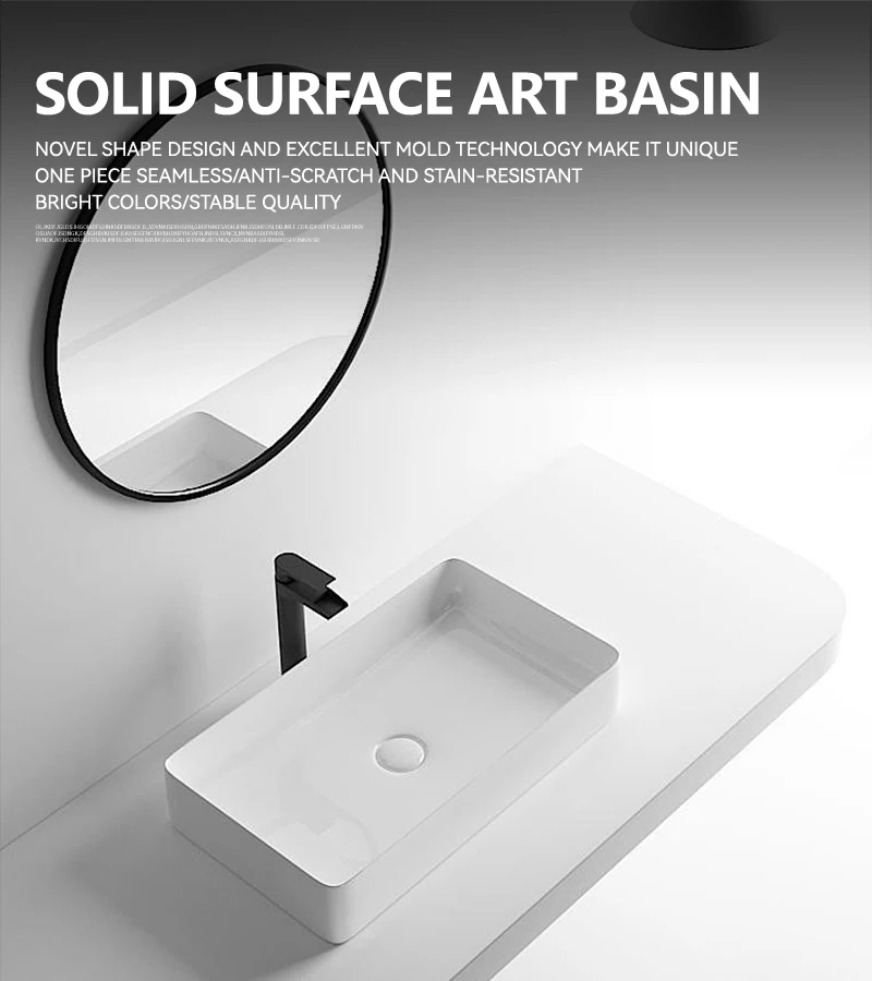 Standard Size Solid Surface Artificial Marble Stone Sink Fashion ... Standard Size Solid Surface Artificial Marble Stone Sink Fashion ...