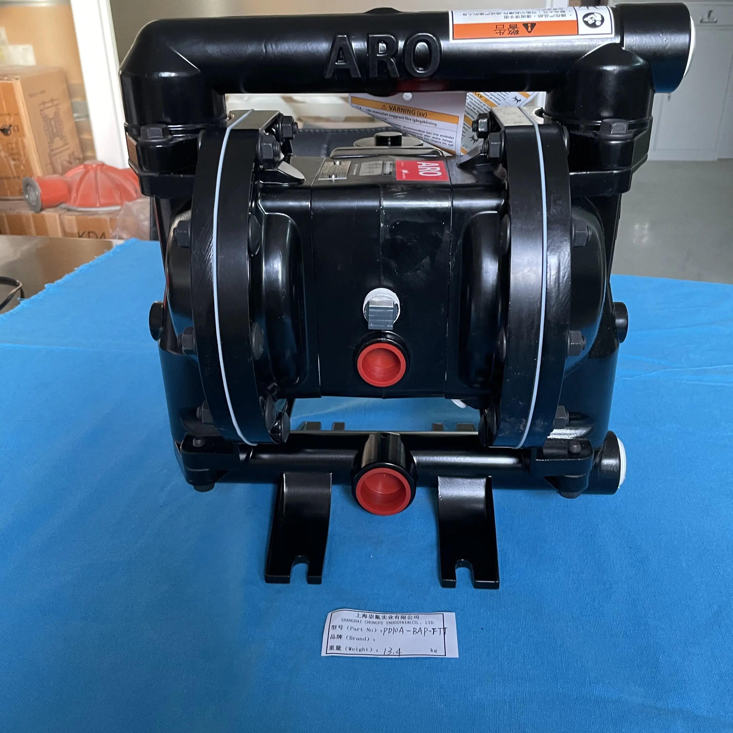 Pneumatic Diaphragm Pump Pd10a-bap-ftt Aluminum Shell Ptfe Diaphragm ...