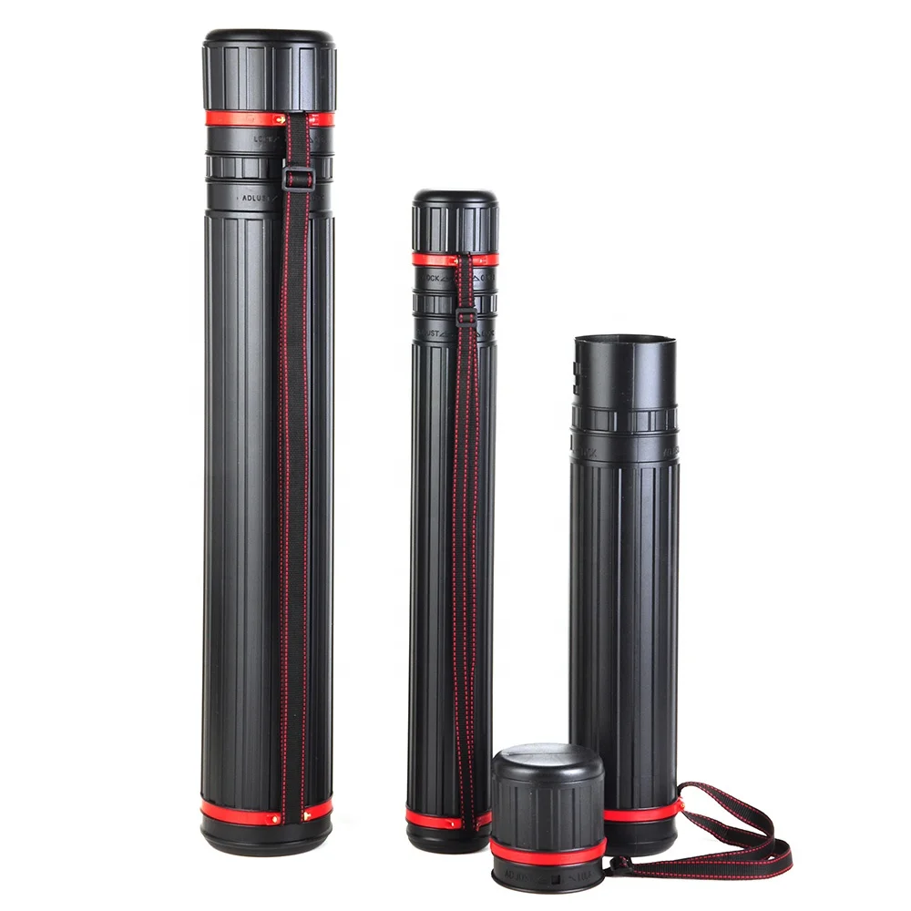 Sinoart Black Plastic Extendable Drafting Tube Customizable Painting ...