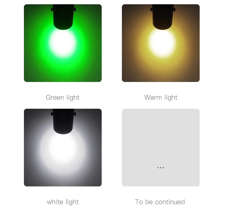 Led Rgb Colorful Remote Control 18w Track Light Lamp Aluminum Spot ...