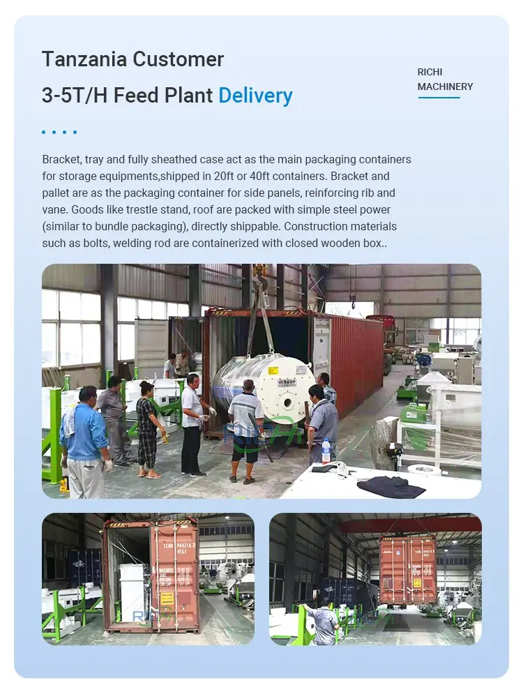 3-5T/H Cattle Chicken Sheep Pig Feed Manufacturing Machinery