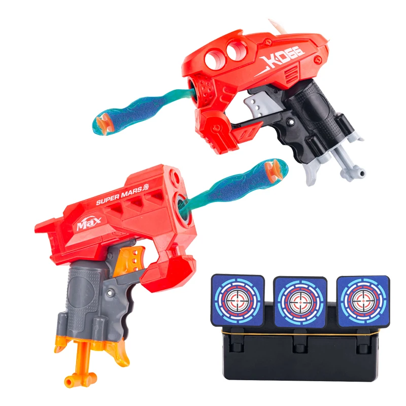 Interactive Gun Moving Shooting Target Games Soft Bullet Gun Target For ...