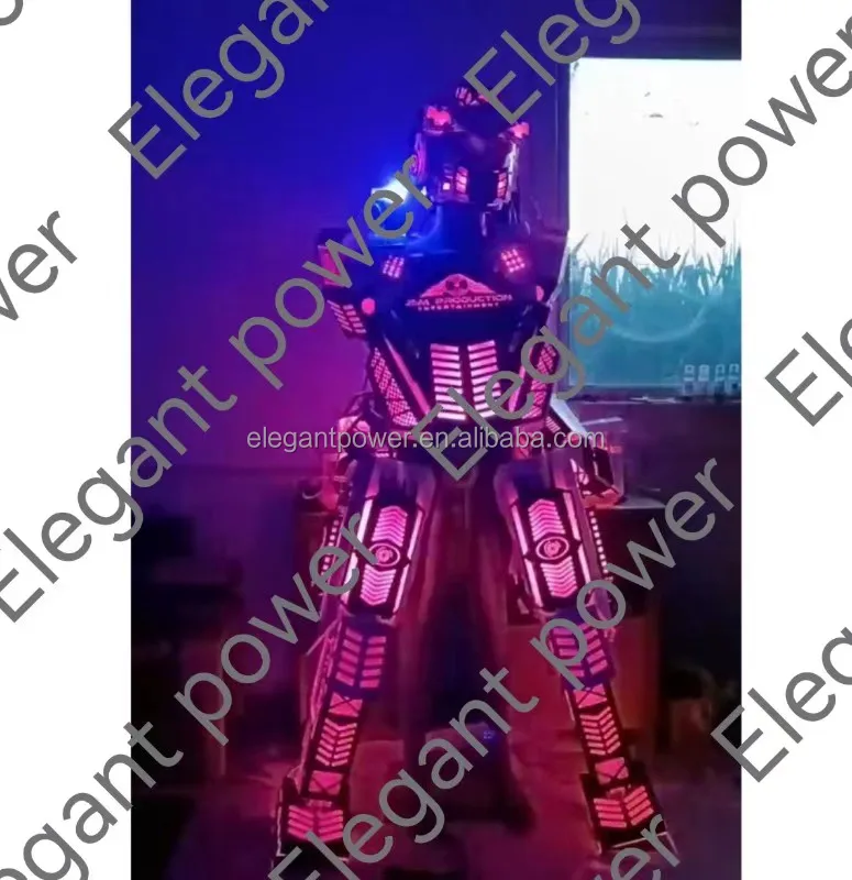 New Coming! Costume Robot Led Costume Adult Party Robot Led Suits ...