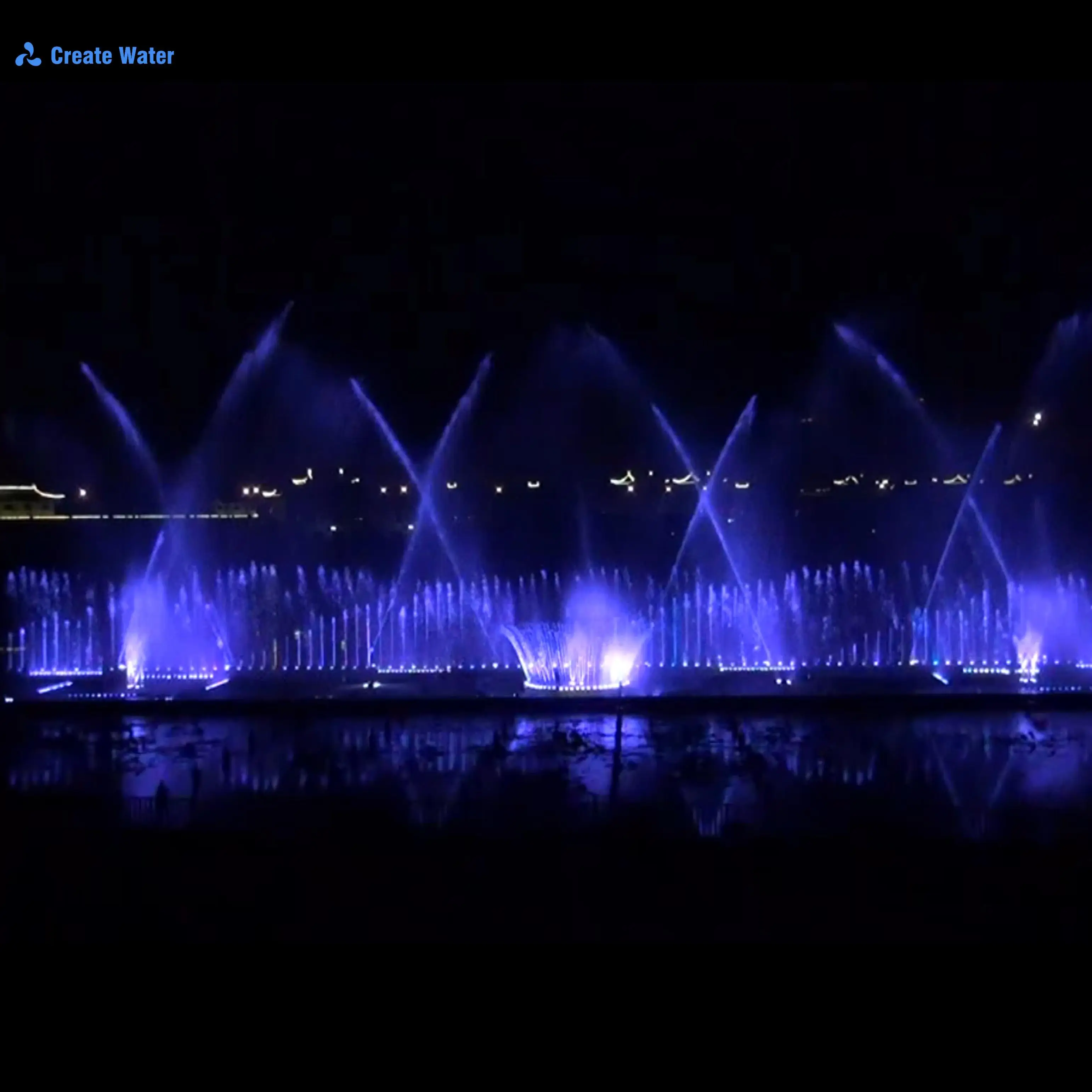 Floating Musical Dancing Fountain Outdoor Musical Dance Fountain Lake ...