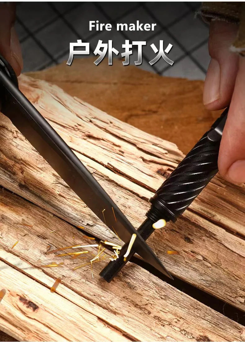 Aircraft Aluminum Multifunctional Defense Tool Pen Survival Tactical ...