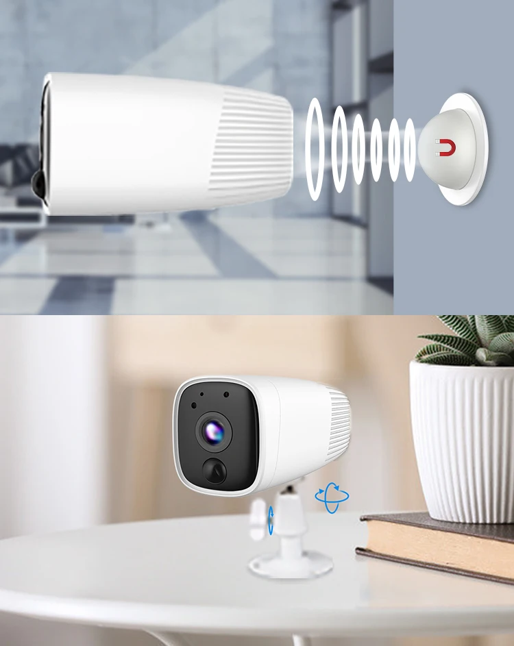 Smart Home Tuya Wifi Battery Camera - Secure & Convenient
