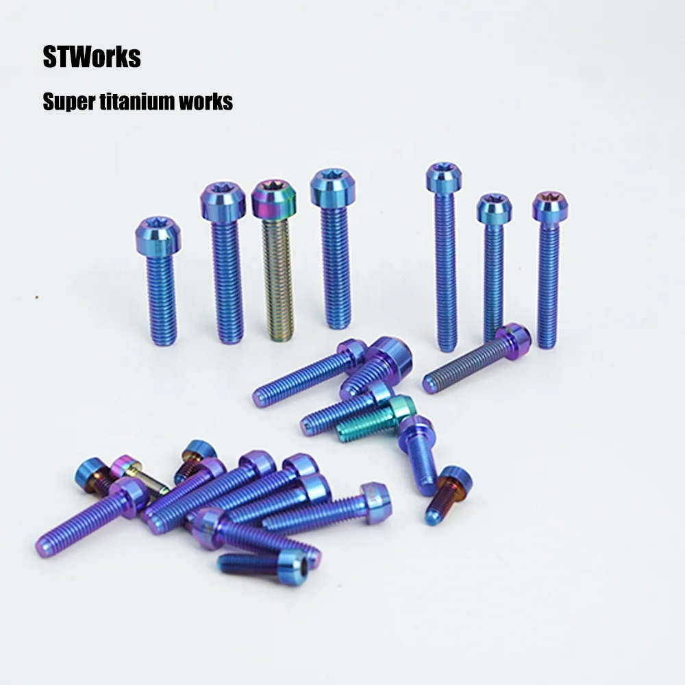 M6*25mm M10 Torx Titanium Bolts For Motorcycle - Buy Titanium Screw ...