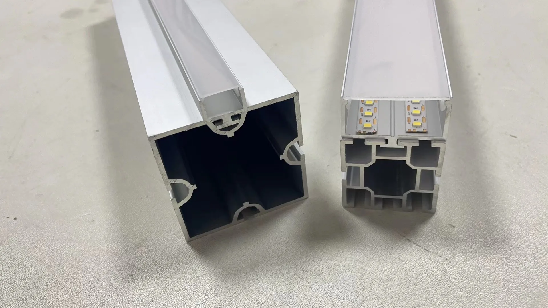 Octanorm System 35mm Led Profile Pop Up Custom Extruded Black ...