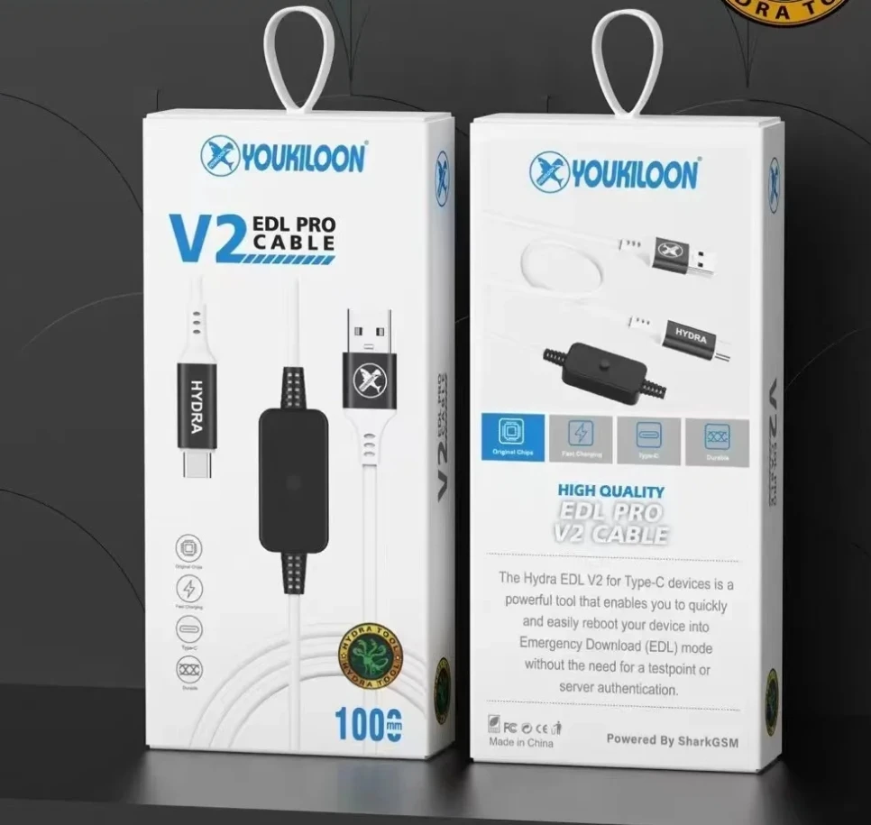 Hydra Tool V2 EDL USB Type-C Cable - Durable 2m Extension Cable for ...