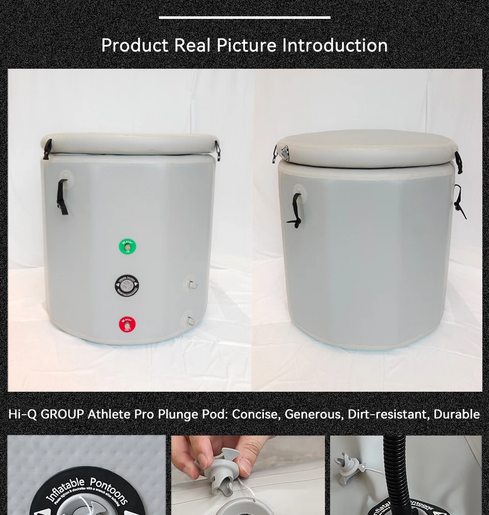 Factory Wholesale Cold Plunge Barrel Icebath Recovery Pod Therapy ...