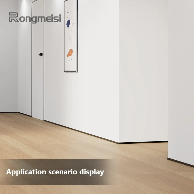 20mm Hidden Aluminium Skirting Base Board Metal Baseboard Aluminium ...