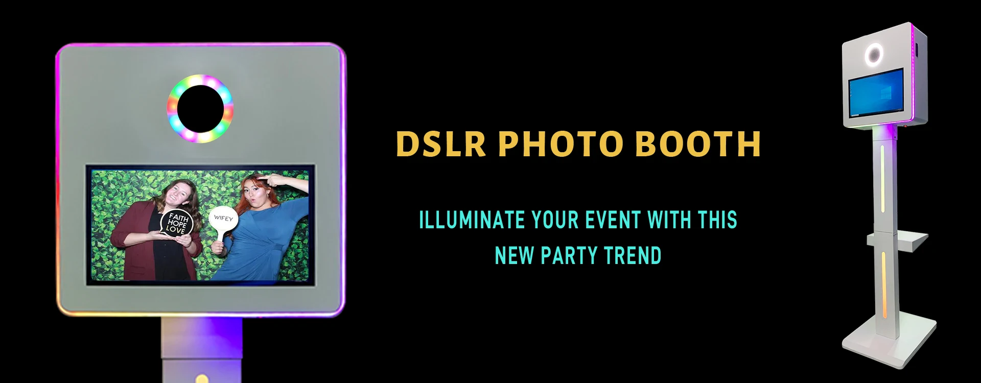 Glambot Camera Photo Booth - Lightweight & Portable DSLR