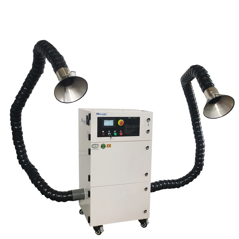 Soldering Welding Fume Extractor For Soldering Station With Double Arms ...