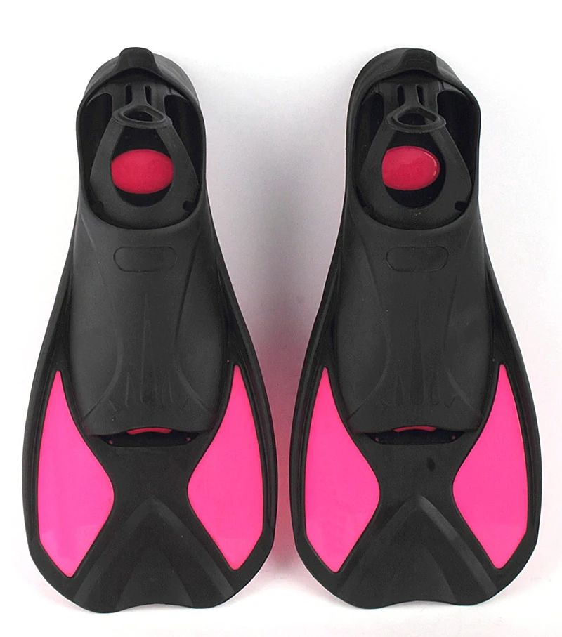 Adjustable Adult Swimming Fins Foot Flippers Diving Fins Beginner Water ...