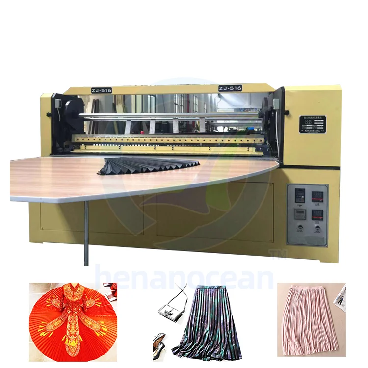 Computer-controlled Automatic Fabric Pleating Machine