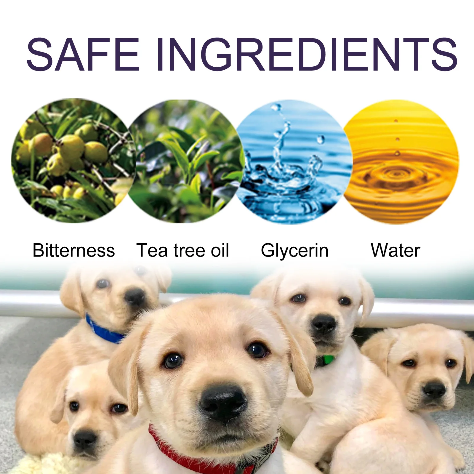 Yegbong Pet Anti-Chew Bitterness Spray - Deter Cats & Dogs