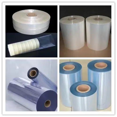 Thermoforming and Heat Seal PVC Film Plastic Film Roll for Product ...