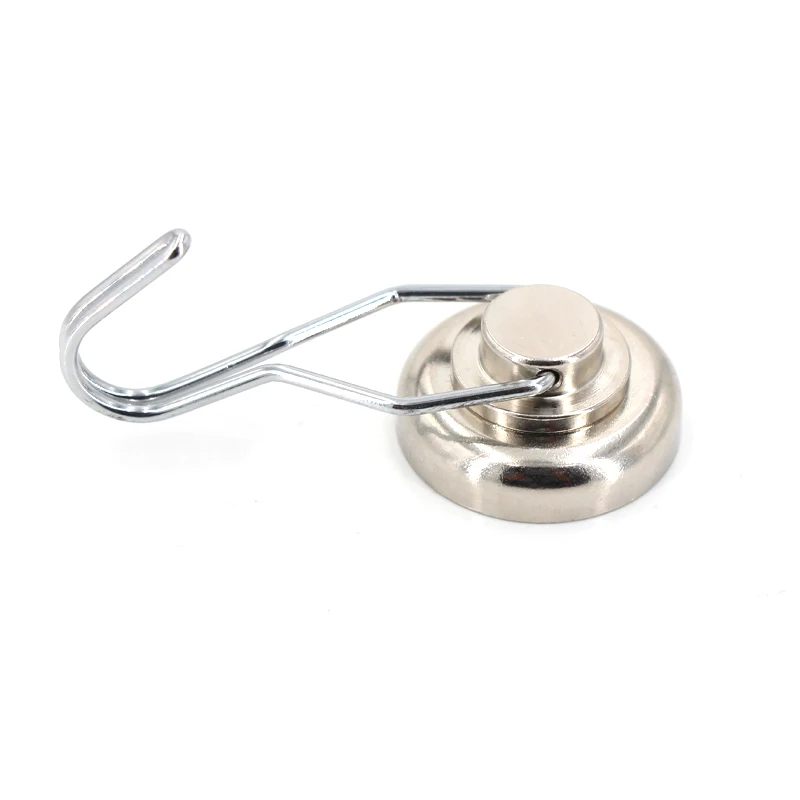 High Quality Ndfeb Pot Magnet Swivel Neodymium Magnetic Hook
