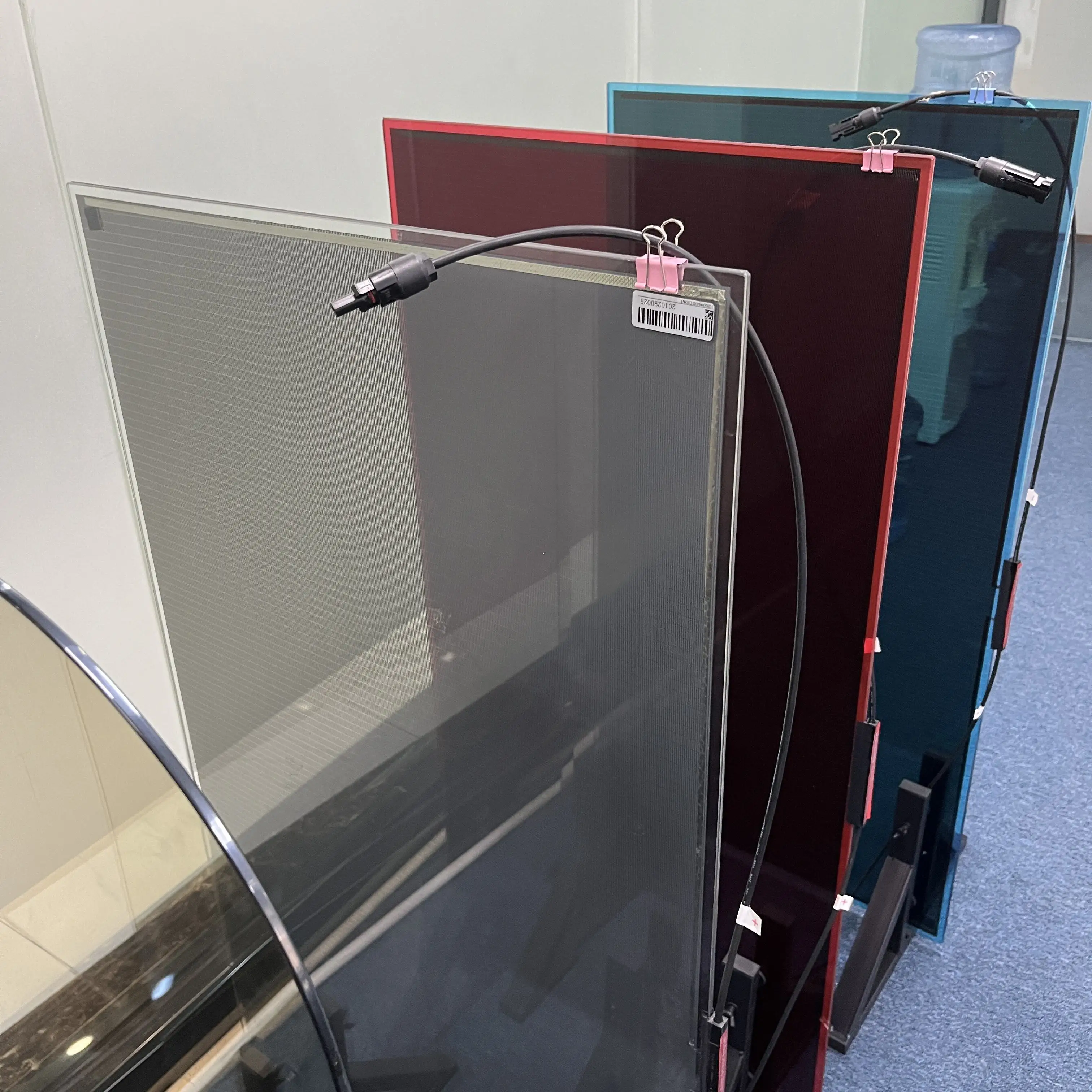 Bipv Cdte Système De Panneau Solaire En Verre Certifié Tuv Transparent ...