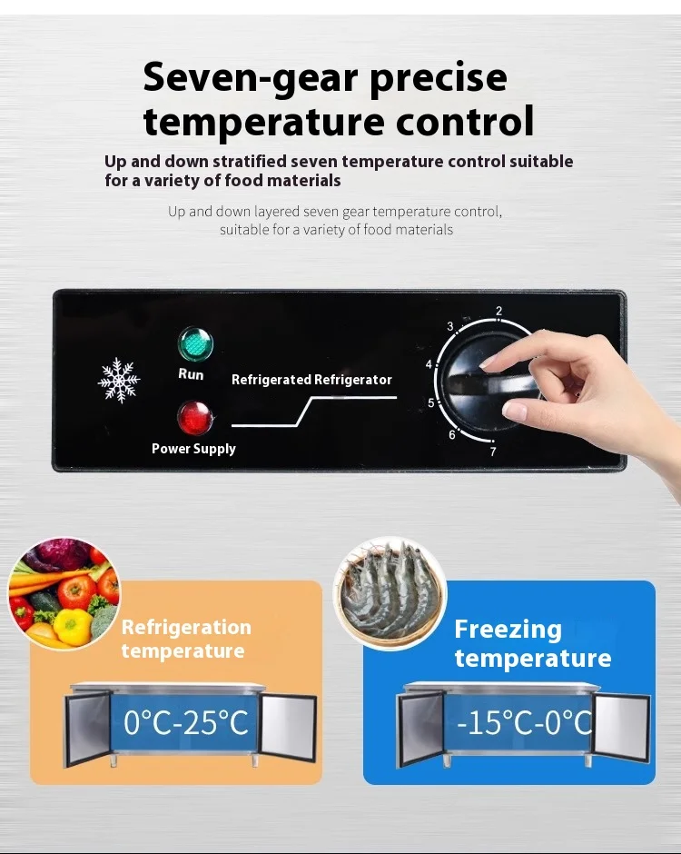 Adjustable Shelf Salad Bar Workbench Fridge Fresh Food Keeping Cool| Alibaba.com