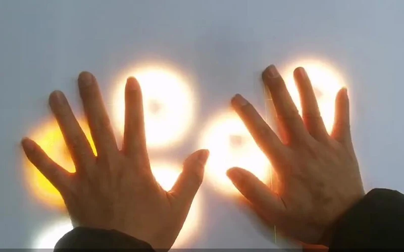 Touch Sensing DIY River Table Net Red Glow Tea Table Control Module ...