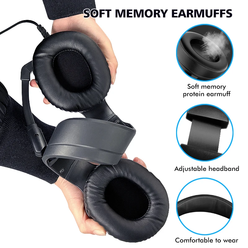 Rgb Gaming Headset 7.1 Surround Sound Usb Wired Stylish Noise ...