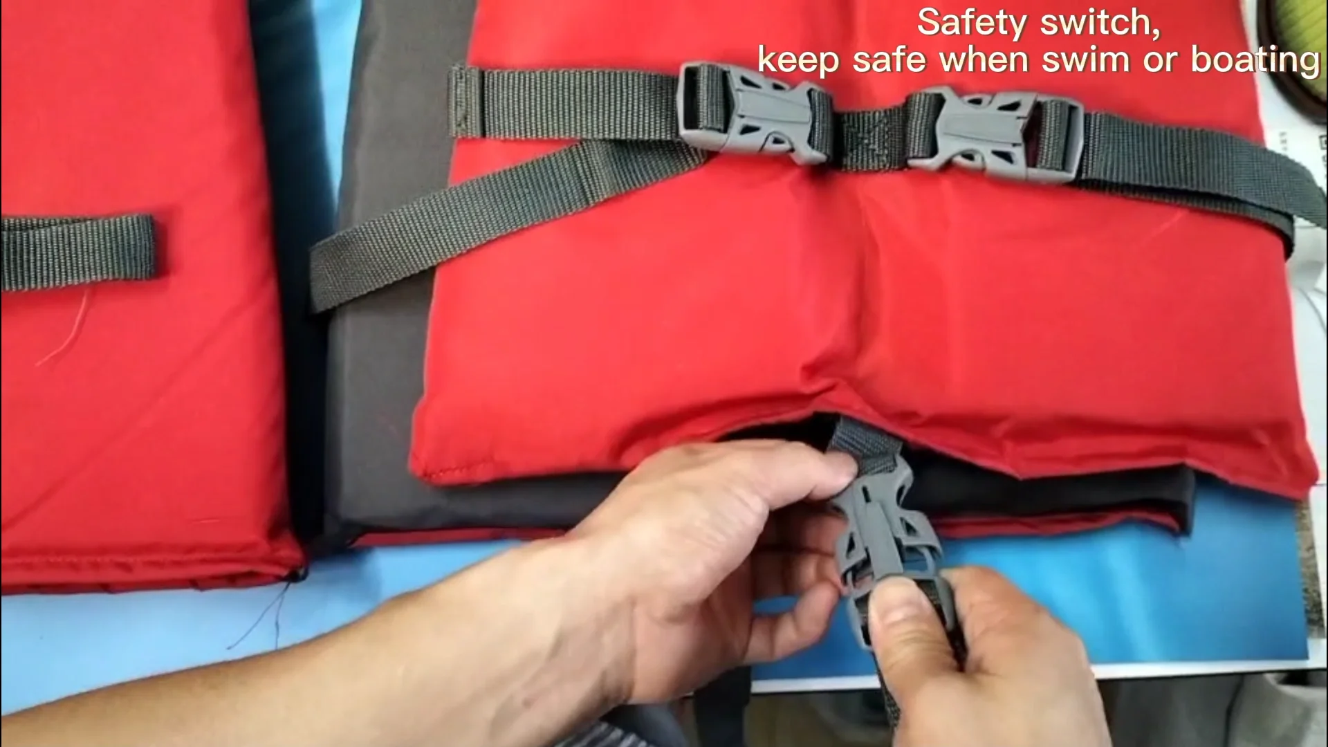 Inflatable Marine Jacket Automatic Life Jacket Vest Water Sports ...