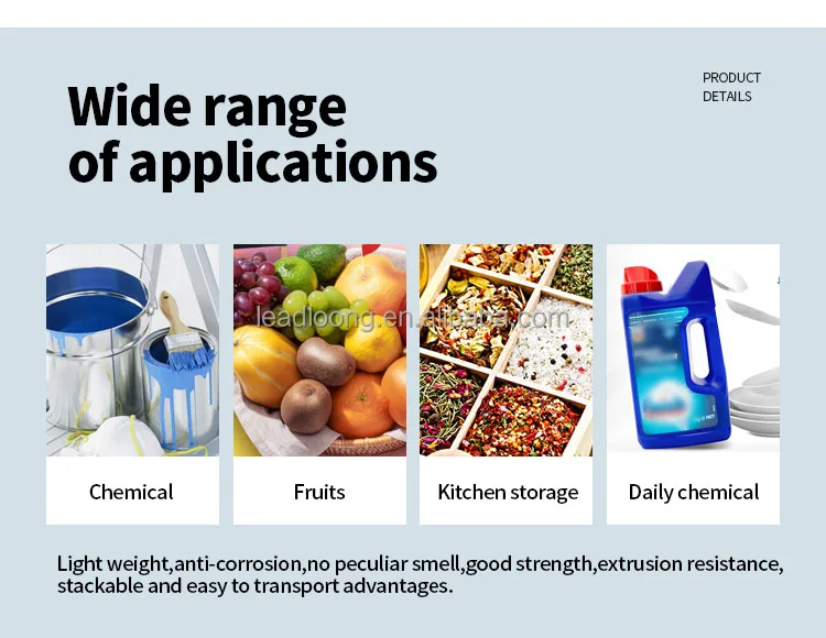 Food Grade Plastic Drums - Secure and Versatile Packaging