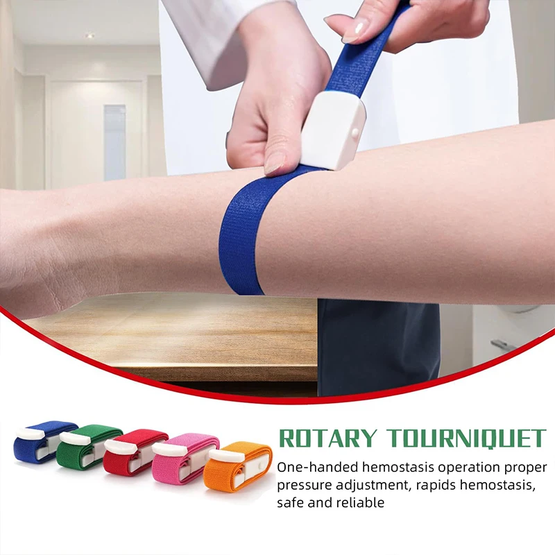 Disposable Medical Manual Tourniquet with Quick Release Buckle First ...