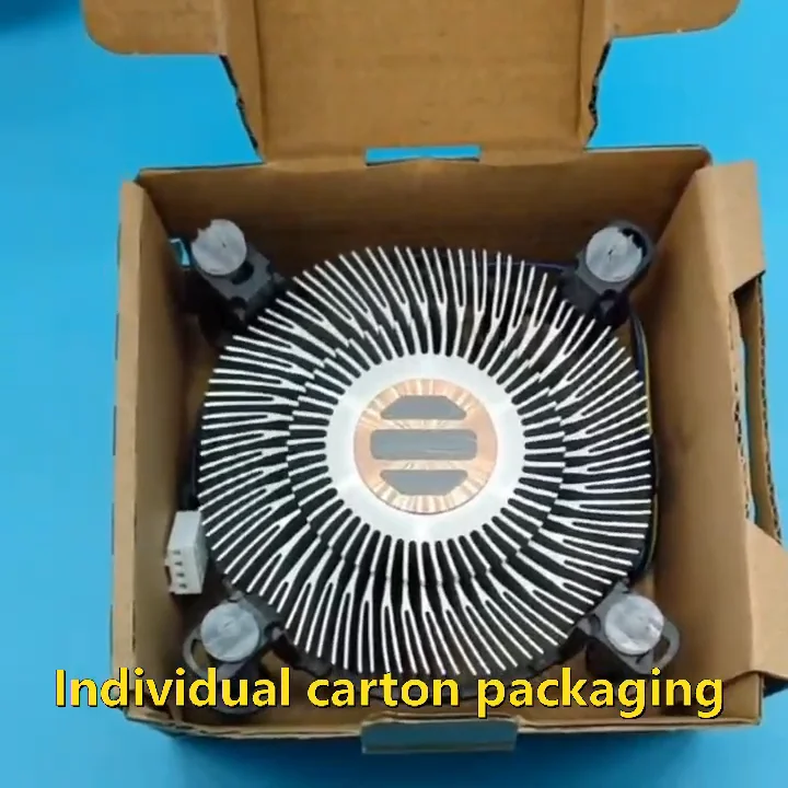 适用于ryzen 3600 2600 2400g 1400 Ryzen 3 3300x 3200g 1200 90毫米散热器的中央处理器冷却器 ...