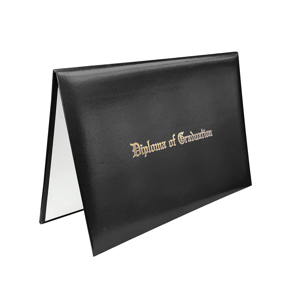 Diploma Cover Certificate Holder Custom Leather Degree Holder Cover ...