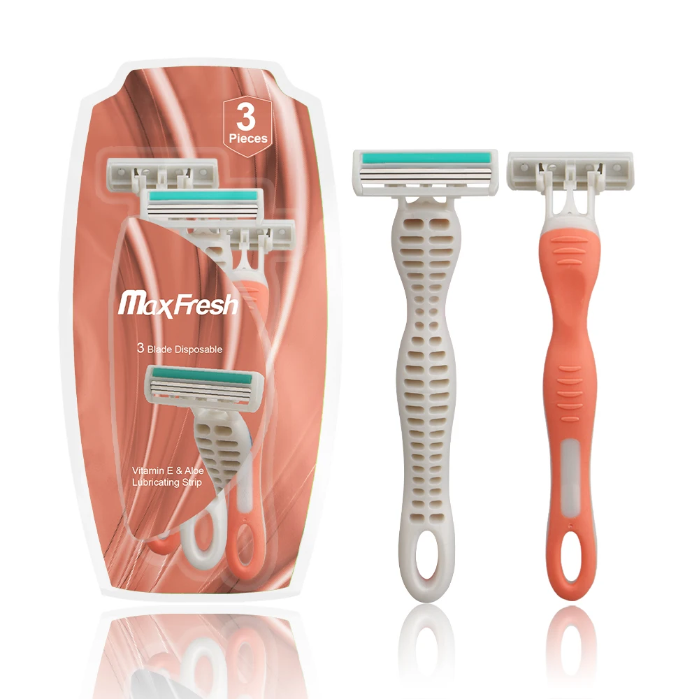 Men's Triple Blades Disposable Razors - Wholesale & Samples