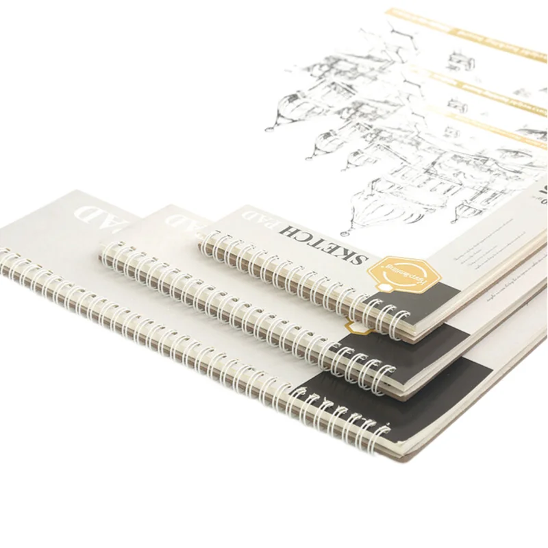 Keep Smiling Professional Spiral Binding Sketchbook