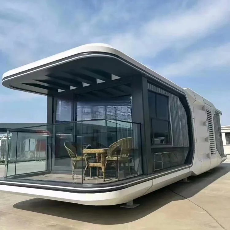 Luxury Space Capsule Hotel Room - High Quality Modern Mobile House