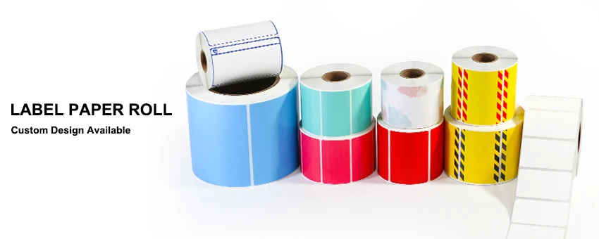 Custom Waterproof Blank 4x2 Inch Direct Thermal Barcode Label Sticker ...