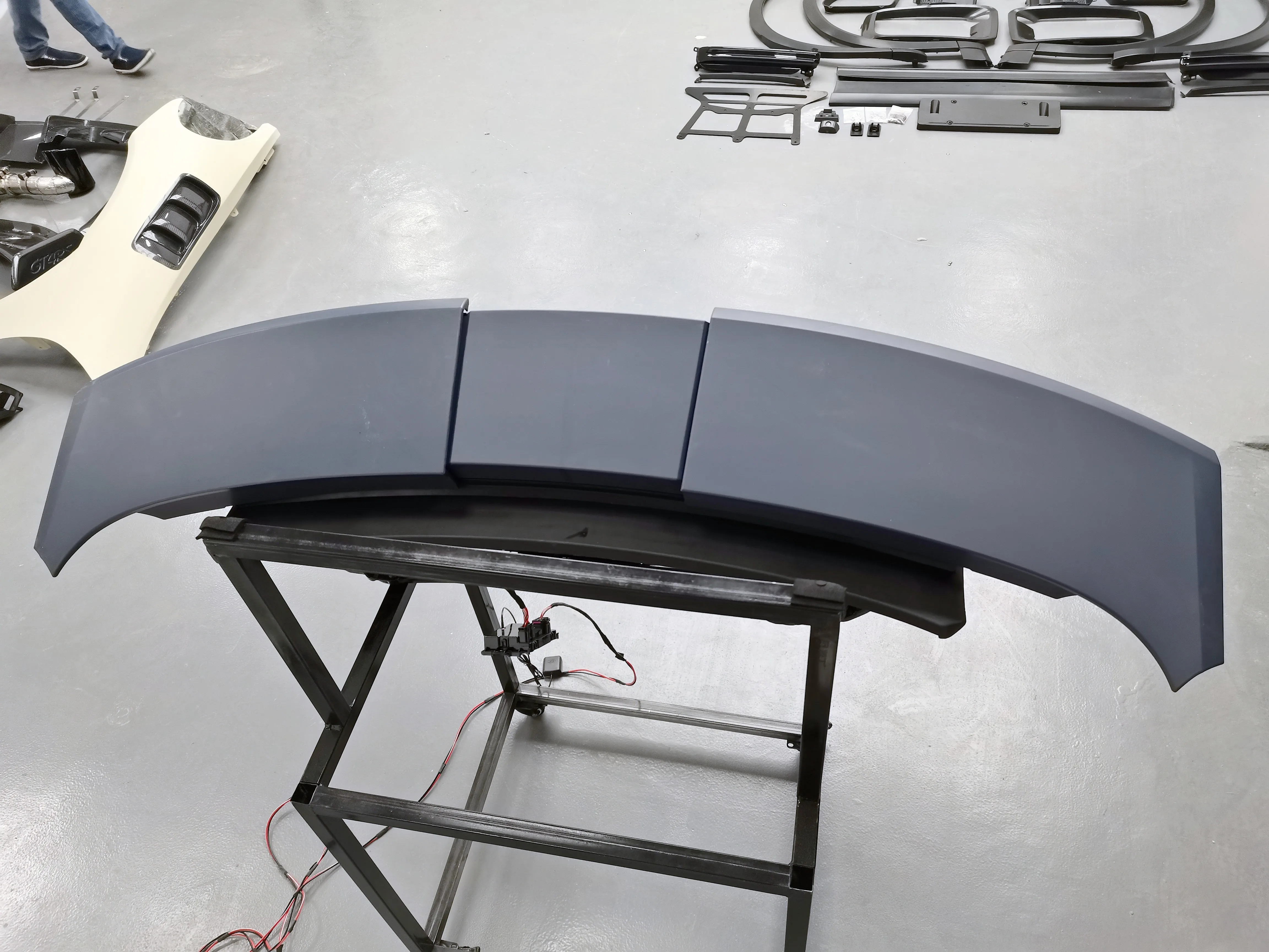 OEM Turbo S Style Electric Rear Spoiler for Porsche Panamera 971 (2017 ...