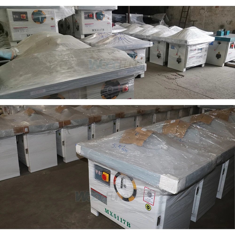 45 Degree End Face Milling Spindle Moulder Machine Mx5117b Wood Shaper ...