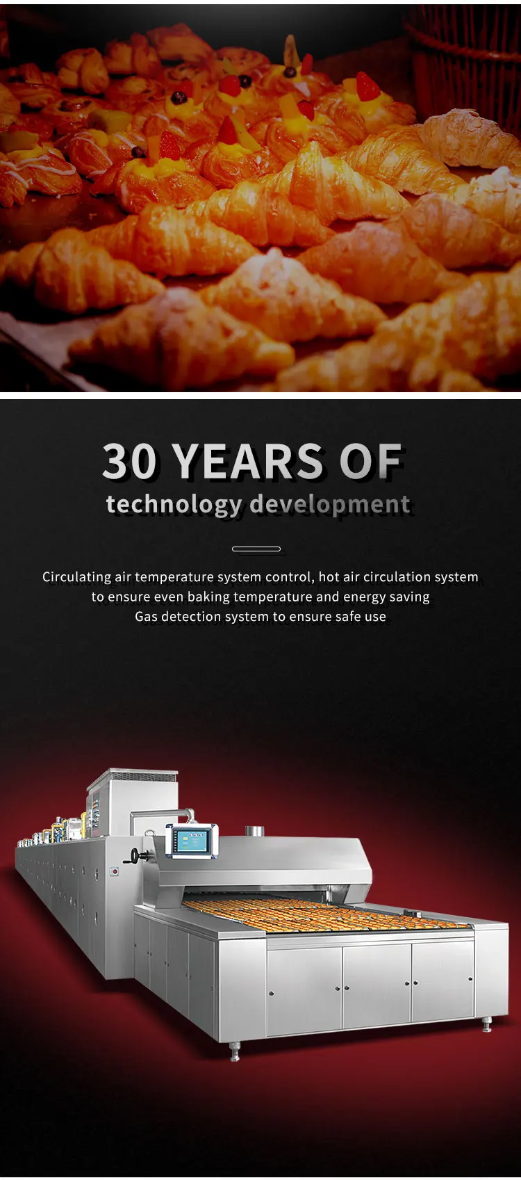 MYONLY Commercial Bakery Tunnel Oven - Efficient & Durable