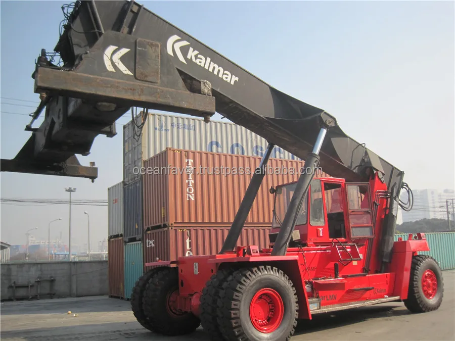 Kalmar DRF450 Container Reachstacker - 45 Ton Material Handling