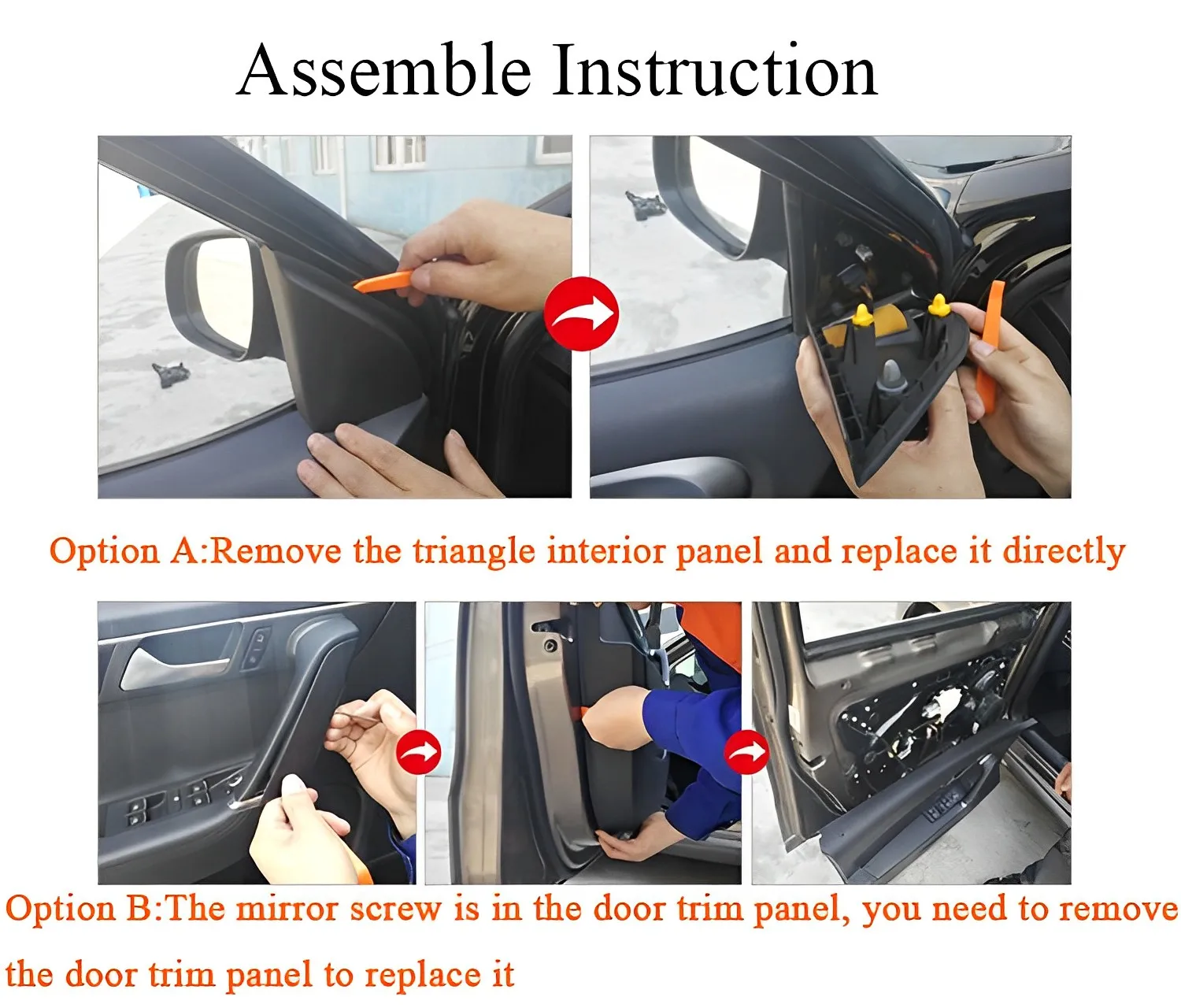 Factory Supply Auto Mirror Electric Folding Side Mirror Auto Rearview ...