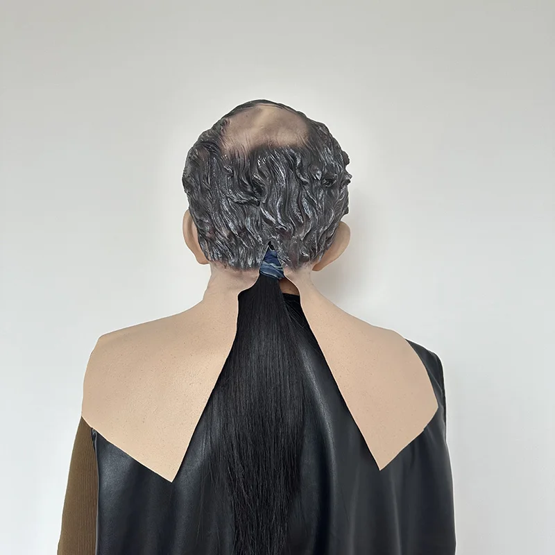 Wholesale Bald Old Man Mask for Adult Latex Horror Halloween