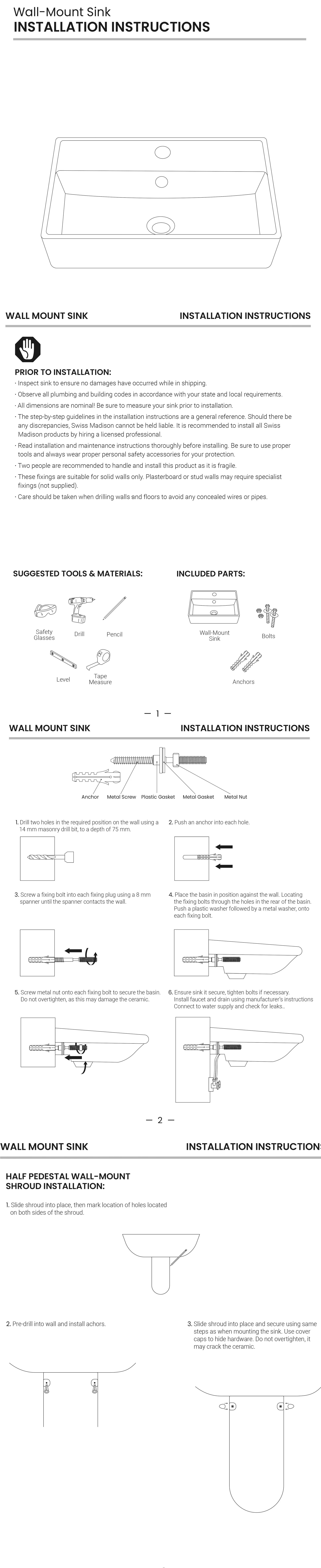 Double Counter Basin Two Basin Large Marble Bowl Laundry Lavabo ...