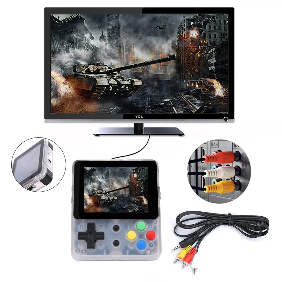 Ldk Game Console Nostalgic 2.6 Inch Color Lcd 16gb Ram Retro Portable ...