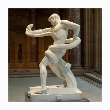 Garden Decor Natural Stone Ancient Roman Sculpture White Marble Famous ...