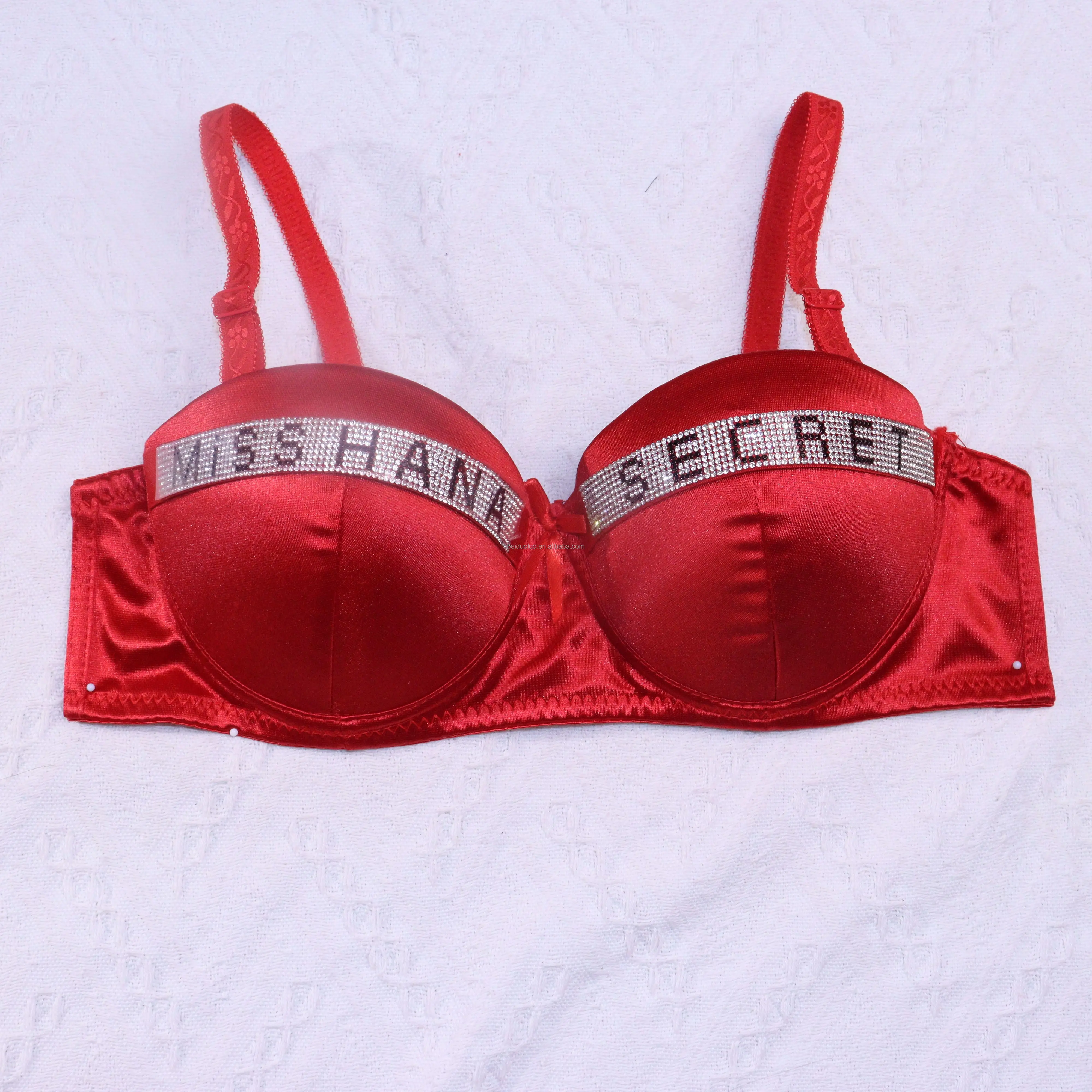 48-52 C Cup Push-up Spandex Medium Adjusted-straps Fashionable Printed ...