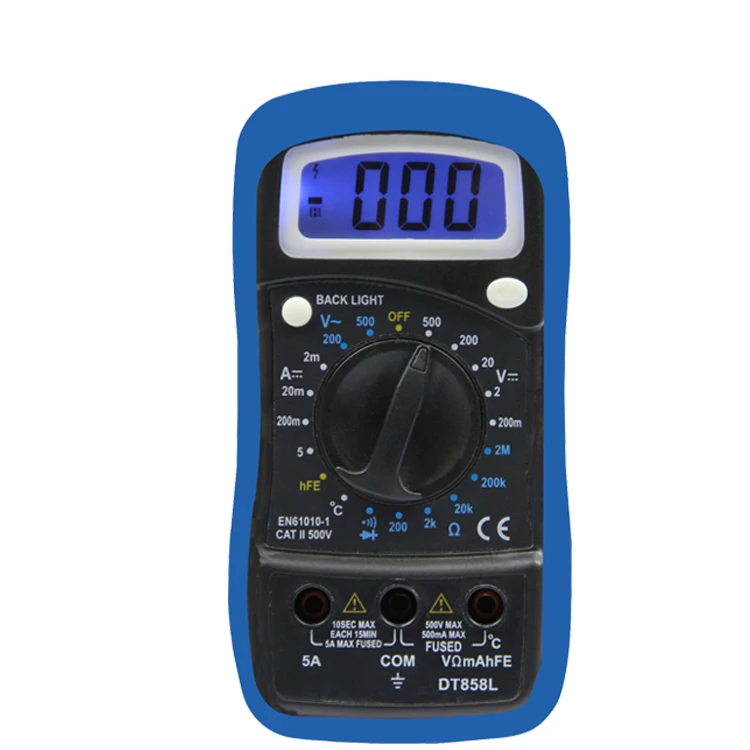 Safety Standard Ohm Test smart multimeter a digital multimeter price ...