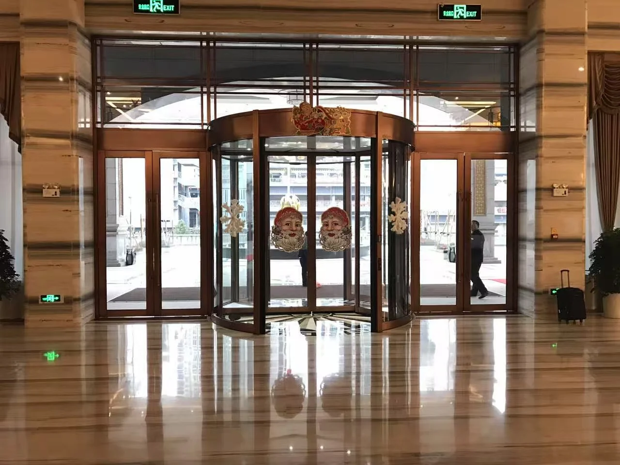 High Quality Automatic Revolving Door Rotation Door Electrical ...