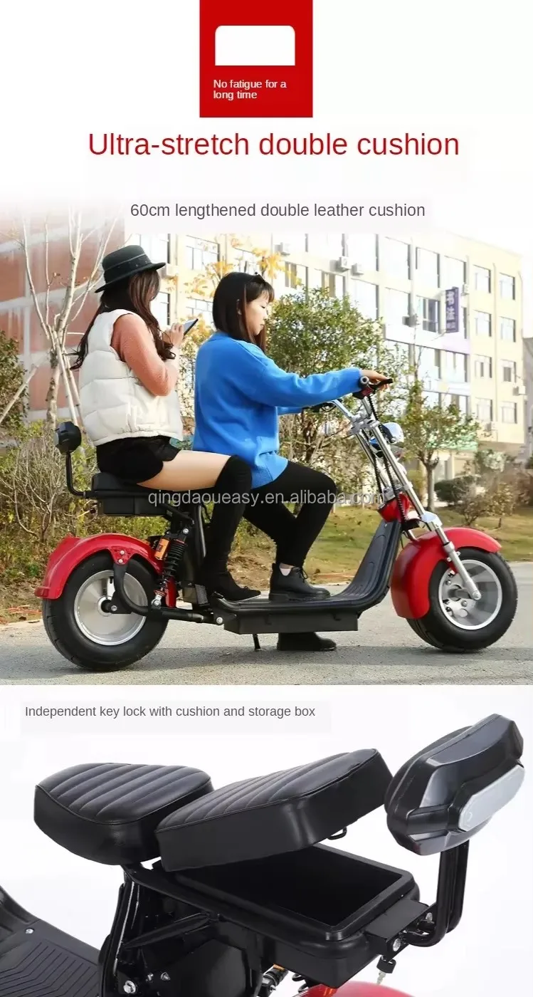 Citycoco X12 Electric Scooter for Adults High-Speed 2000W Bluetooth ...