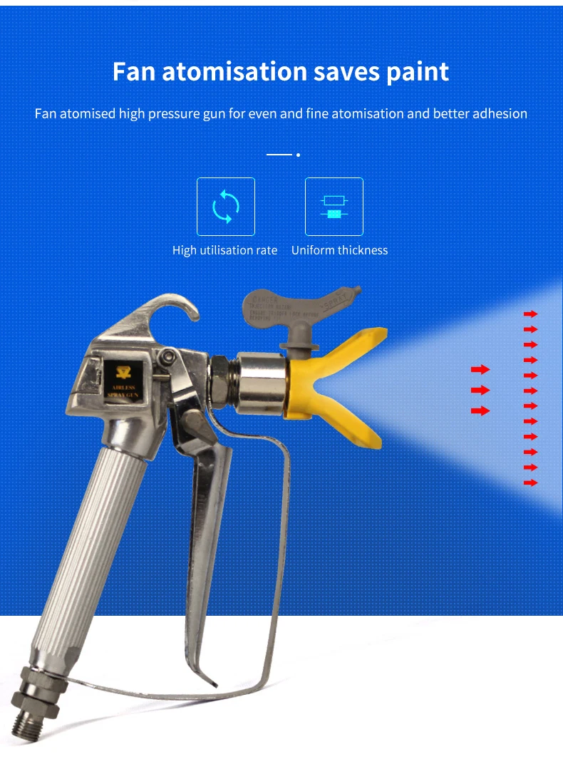 New Upgrade Hot Selling Screw Type High Pressure Airless Spray Paint ...