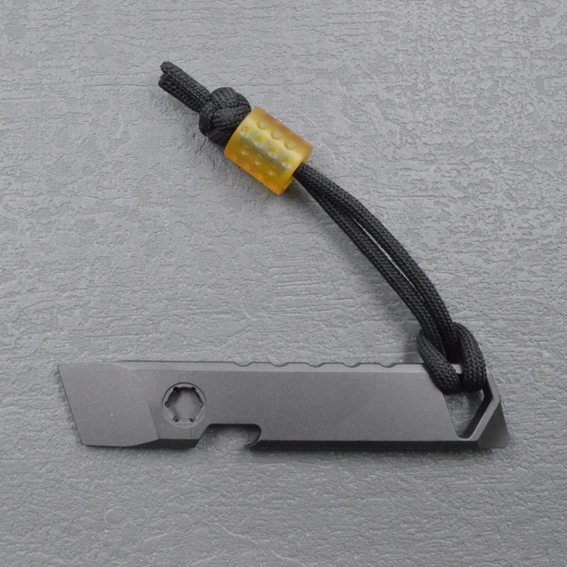 Simple Design Outdoor EDC Multi Tool Pocket Titanium Crowbar With ...